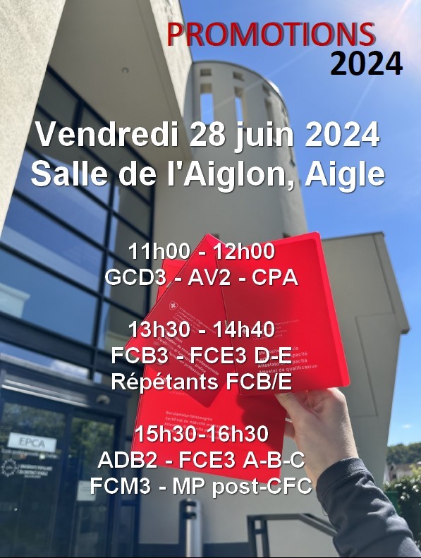 EPCA – École professionnelle du Chablais, Aigle
